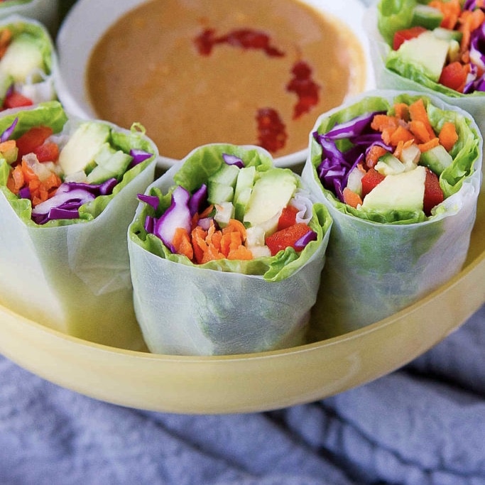 Spring Rolls - Oh Veggie Day